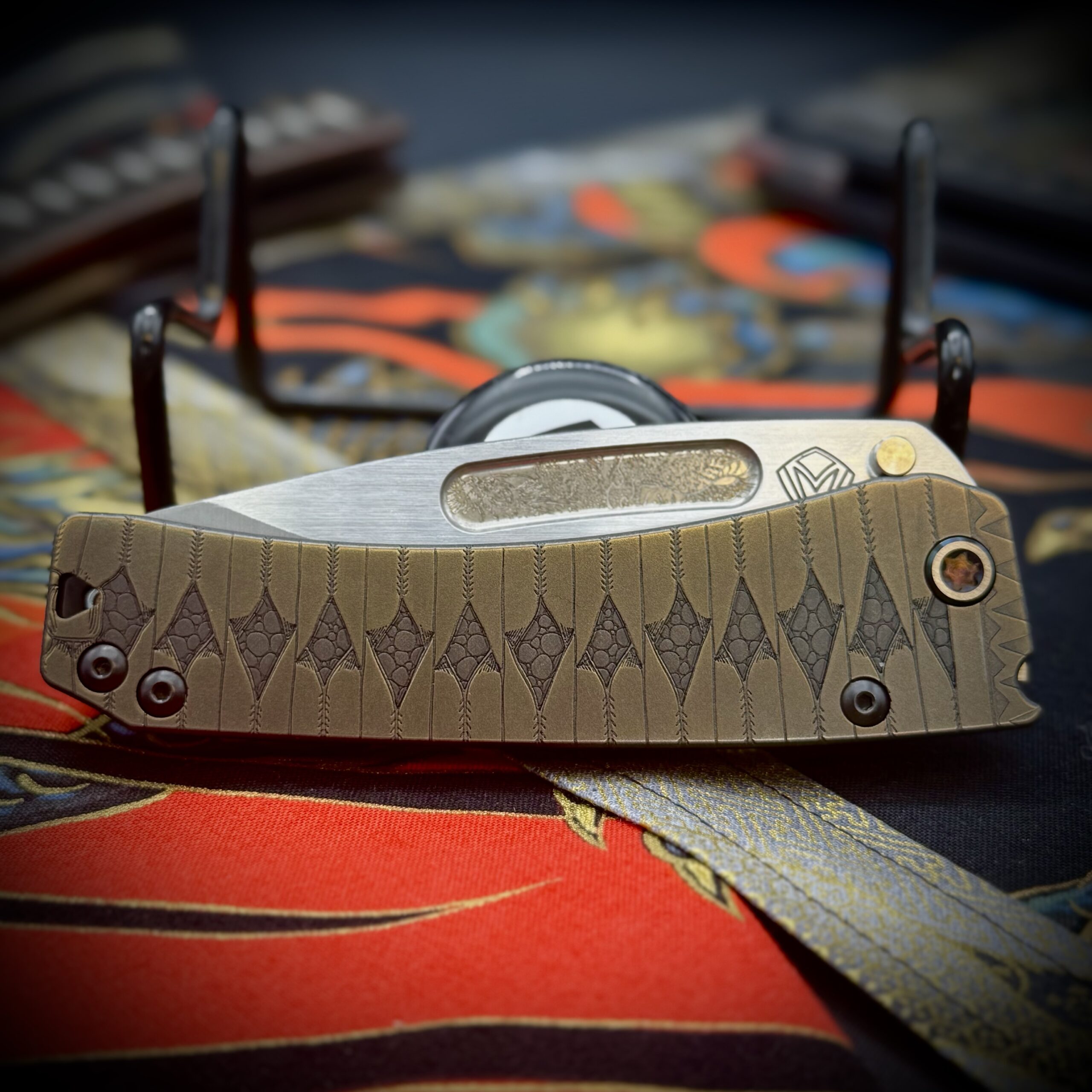 Tsumami Maki Wrap Slim Midi - Reverse Contrast Bronze - Medford Knife ...