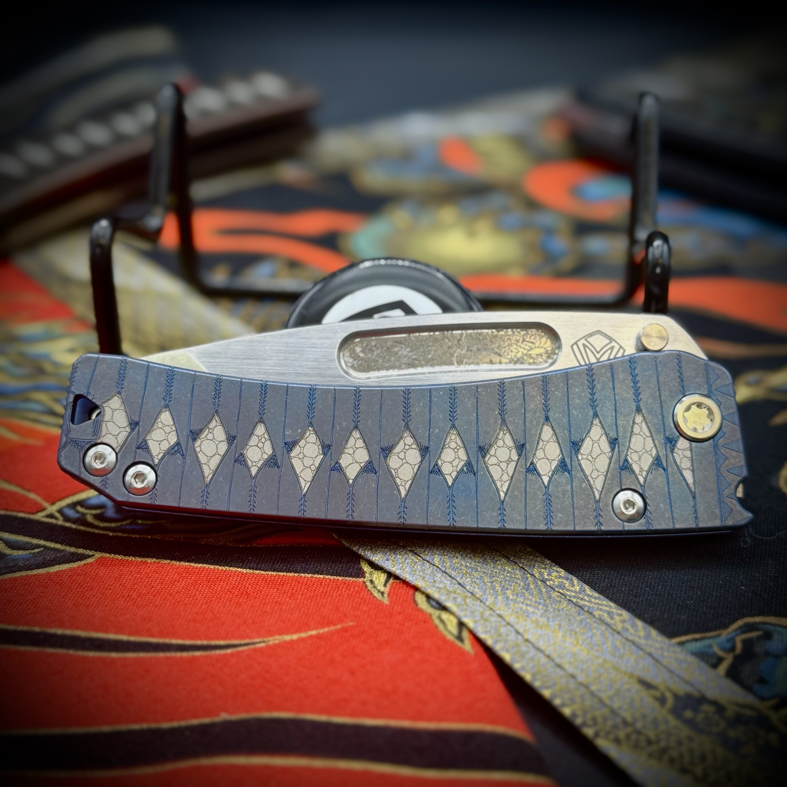 Tsumami Maki Wrap Slim Midi - Blue - Medford Knife & Tool