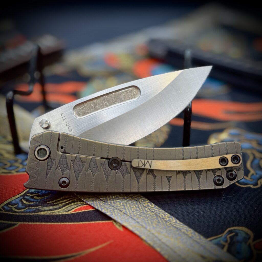 Tsumami Maki Wrap Slim Midi - Reverse Contrast Bronze - Medford Knife ...