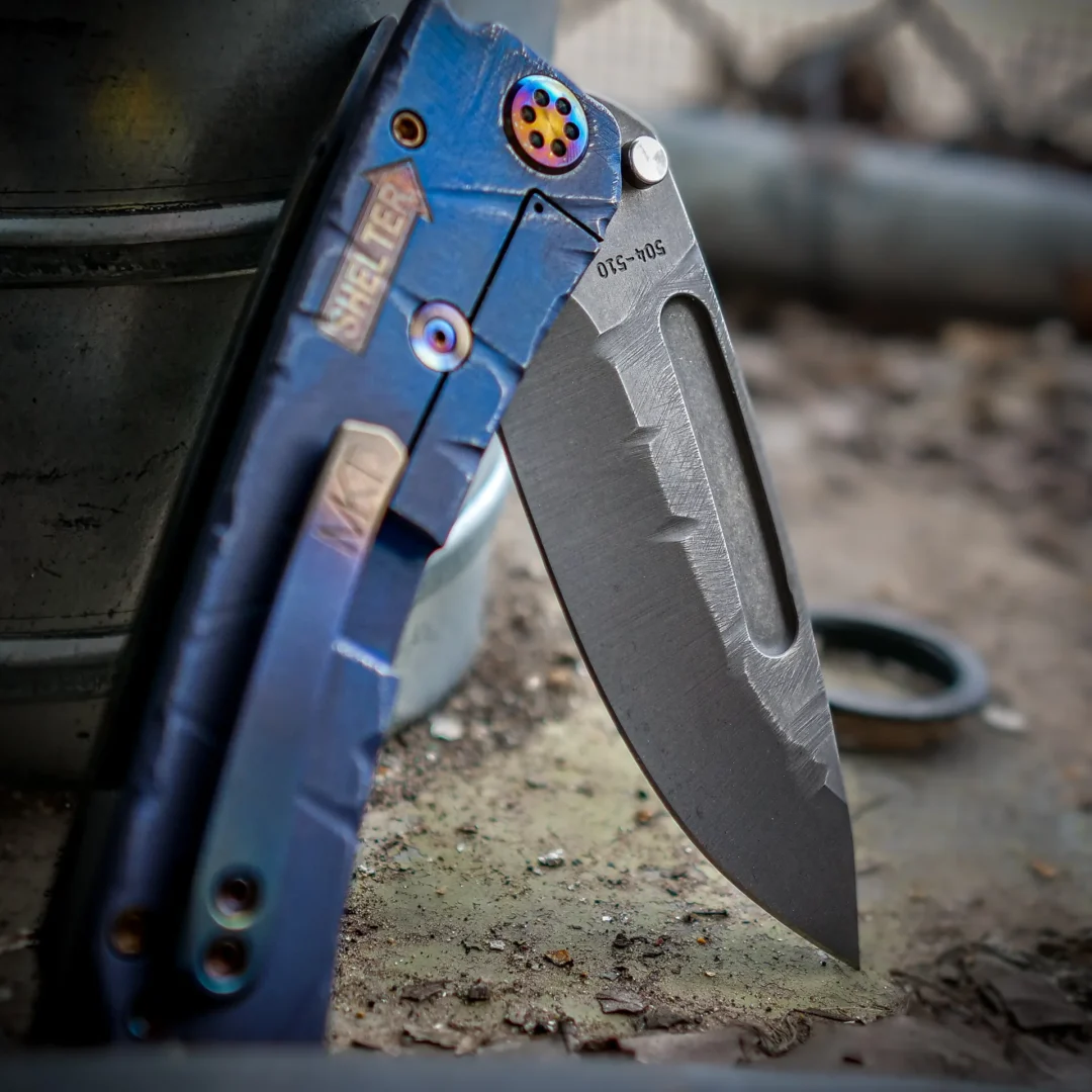 Flamed Fallout Full-Size Marauder - Medford Knife & Tool