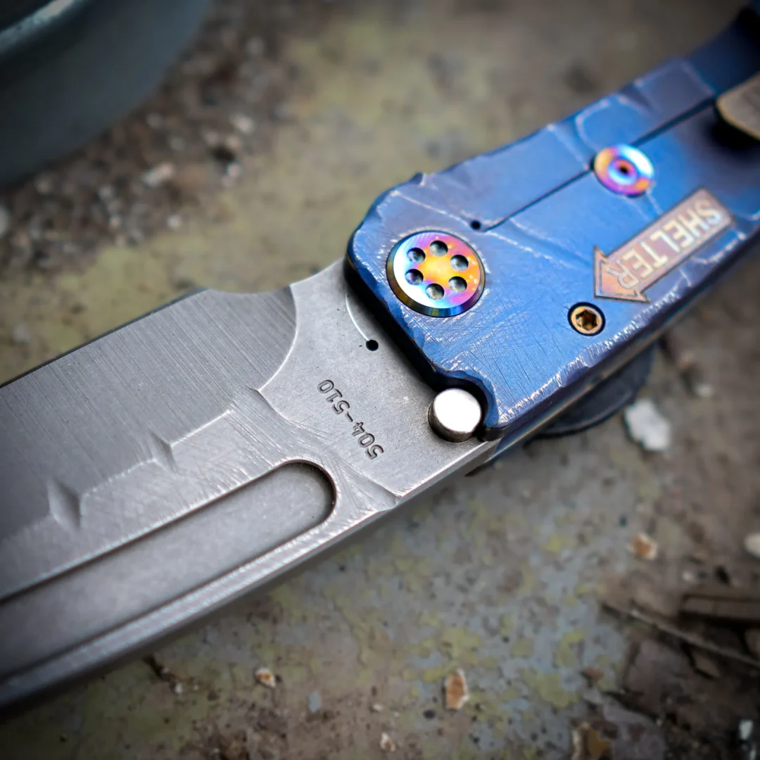 Flamed Fallout Full-Size Marauder - Medford Knife & Tool