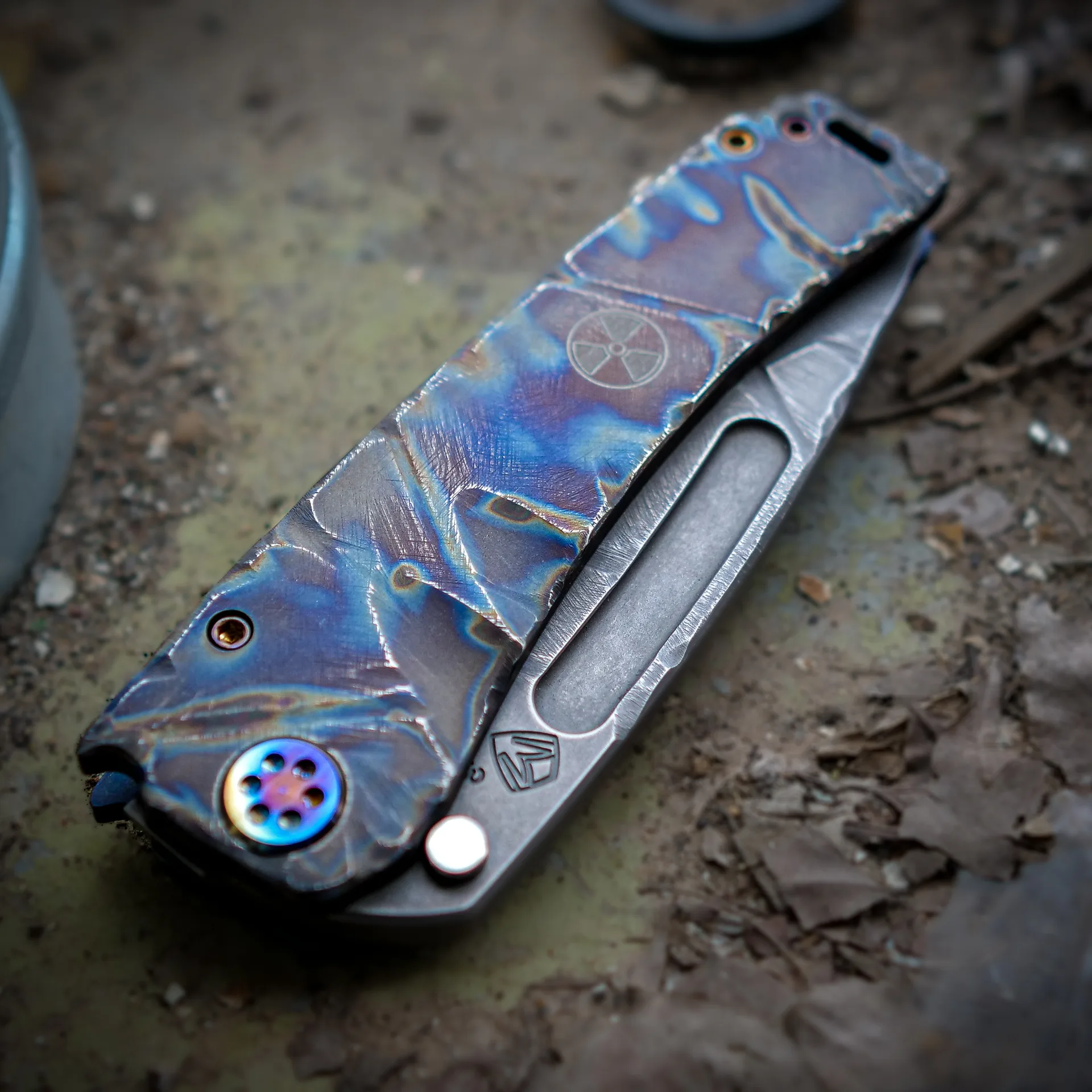 Flamed Fallout Full-Size Marauder - Medford Knife & Tool